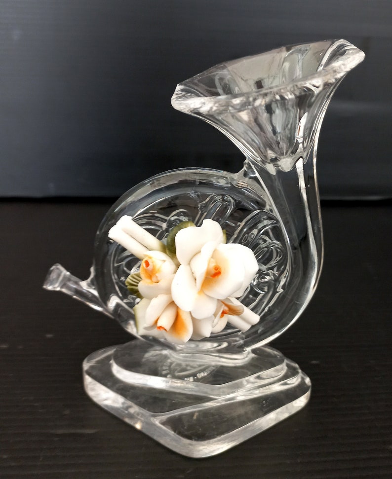 Collectible Trombone Murano Glass Capodimonte Porcelain Art - Etsy