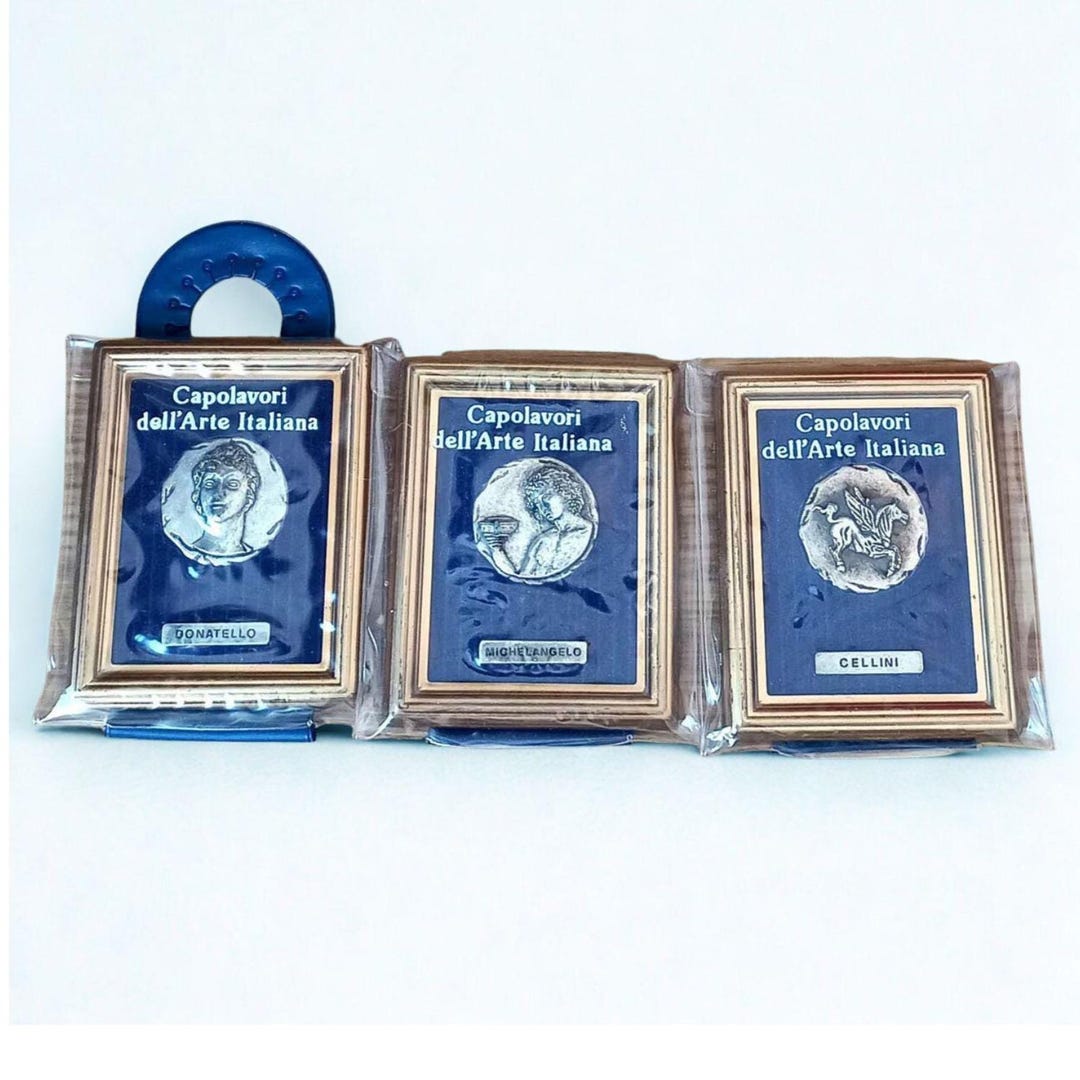 Italian Masterpieces Medals Complete Series Silver 1000 Reproductions ...