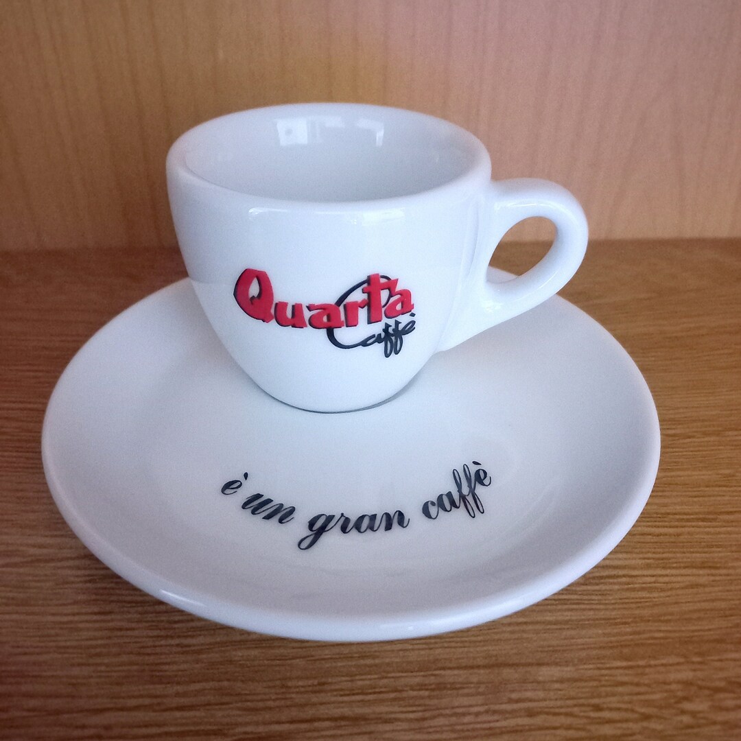 Rare Coffee Cup Collectible ANCAP quarta Caffè Cup With Saucer the True ...