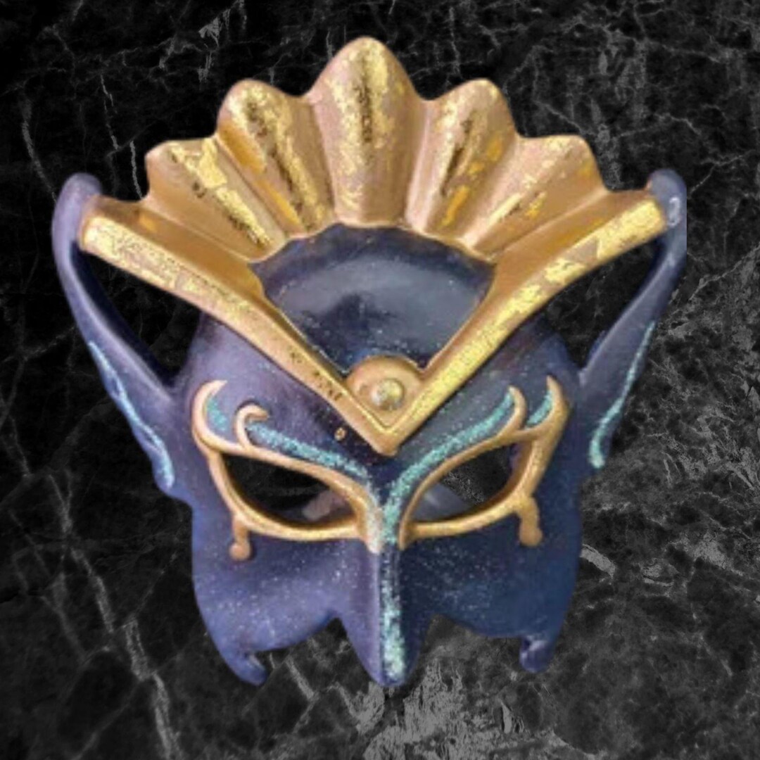 Venetian Carnival Mask Hand Painted Ceramic Wall Hanging Mask Italian ...