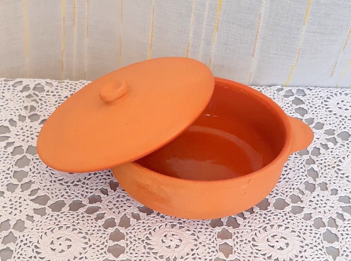 Kitchen & Dining Home & Living Large Terracotta Pot Vintage Italian Pot ...