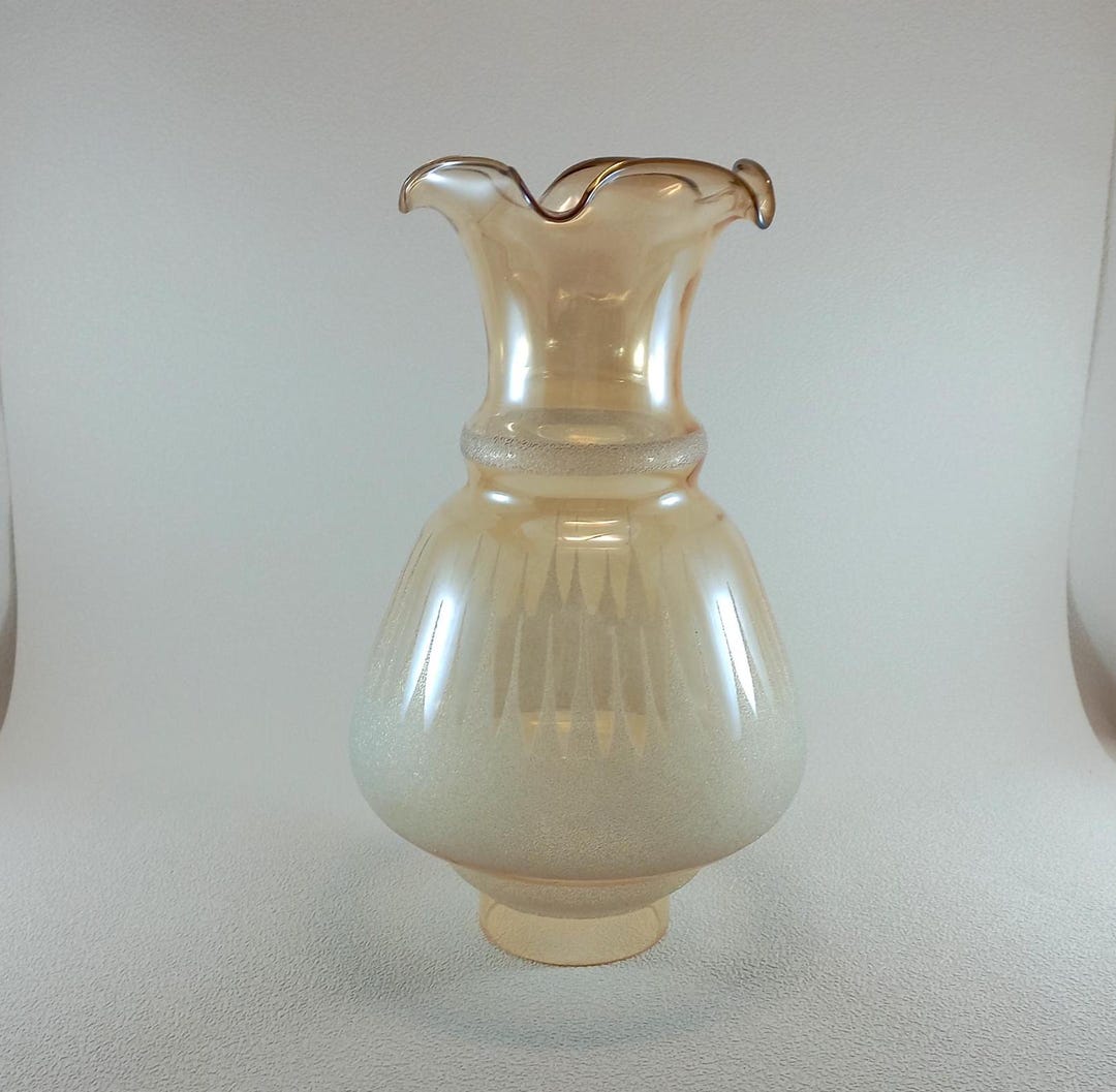 Vintage Lighting 28cm 1950s Large Chandelier Cups Smoked Color ...