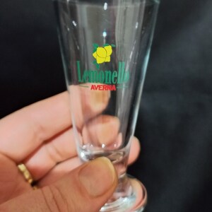 Rare limonello Averna Vintage Italia Limoncello Shot Glasses Service ...