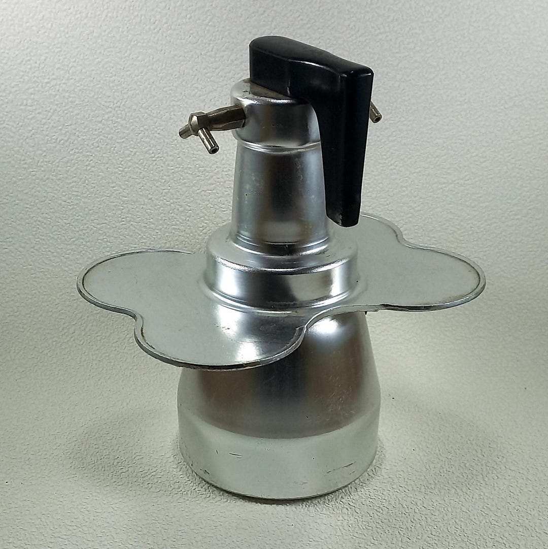 Very Worn 4 Cups Espresso Coffee Maker With 4 Spouts Italian Coffee ...