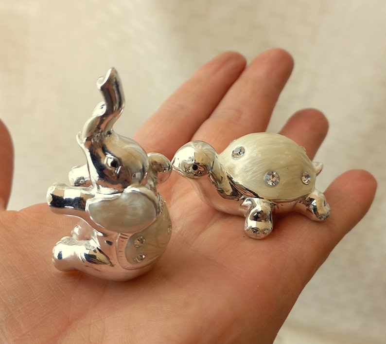 Miniature Animals Collectible Elephant Turtle Resin Animals - Etsy