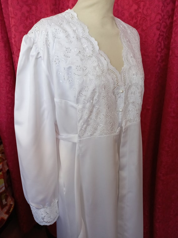 Luxury Lingerie Peignoir Vintage Italy 1970s Made in… - Gem