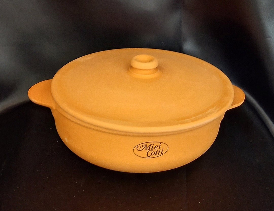 Terracotta Pot With Lid Casserole Dish "my Cooked Dishes" Terracotta ...