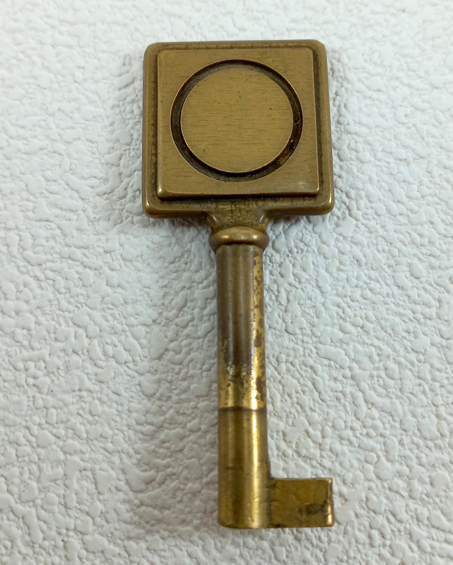 Rare 1950s Vintage Italy Collectible Skeleton Key Ornate Brass Key ...