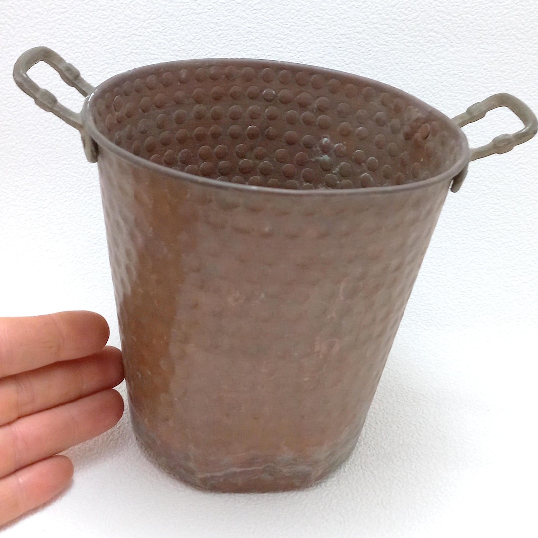 Antique Copper Pot Early 1900s Antique Copper Pot Kitchen Pots Italian ...