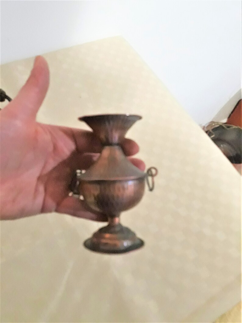 Copper Vases Copper Miniatures Vintage Italy Copper and Brass - Etsy