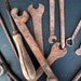 Rare Set 15 Pieces Antique Work Tools Very Rusty Pliers Keys Hammer ...