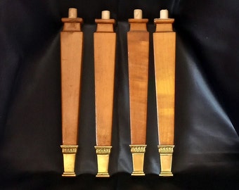 Brass Furniture Feet Caps - Etsy