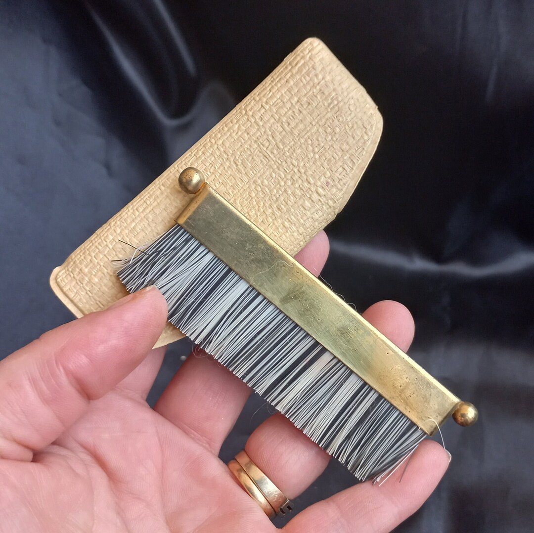 Collectible Early 1900s Antique Brass Pocket Comb Handbag Comb or Brush ...