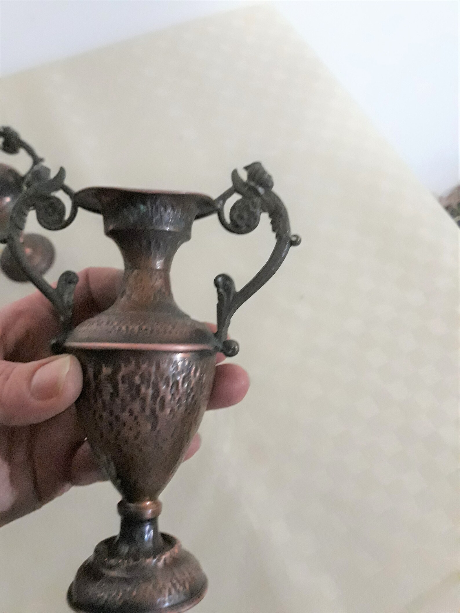 Copper Vases Copper Miniatures Vintage Italy Copper and Brass - Etsy