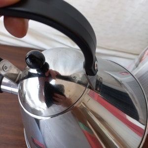 Vev Vigano Kettle Inox 2l Tea Kettle in Stainless Steel Vintage 1980s ...