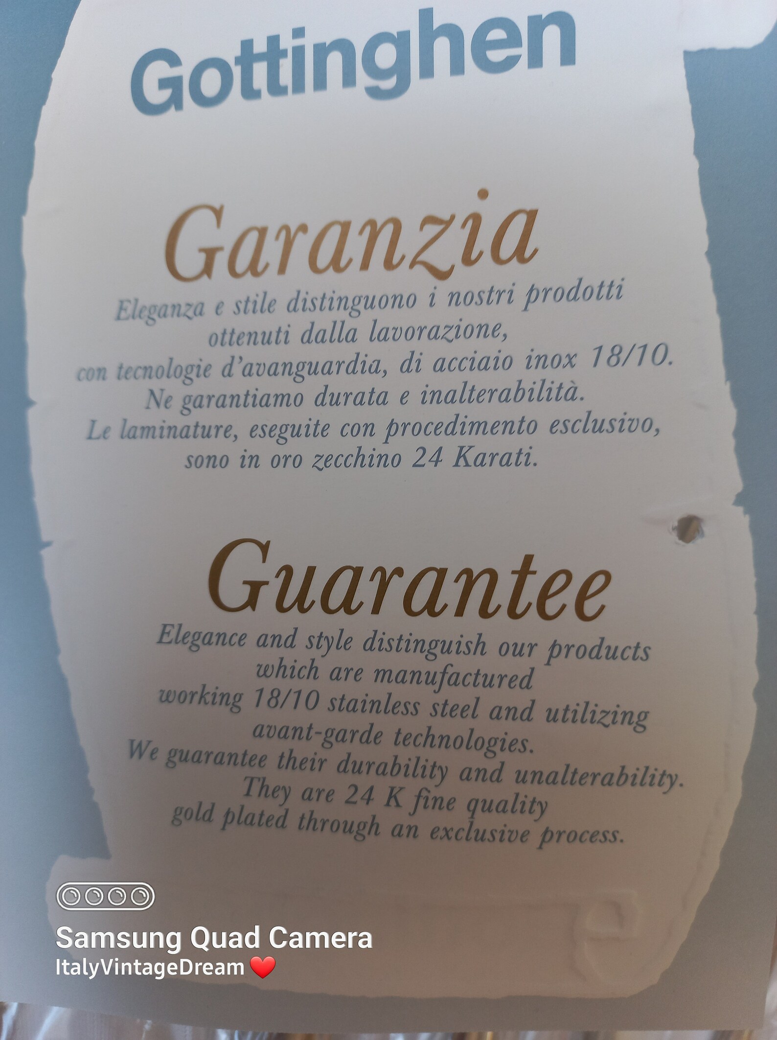 Gottinghen 18/10 Steel 24k Gold Decorations 26 Pieces Cutlery - Etsy