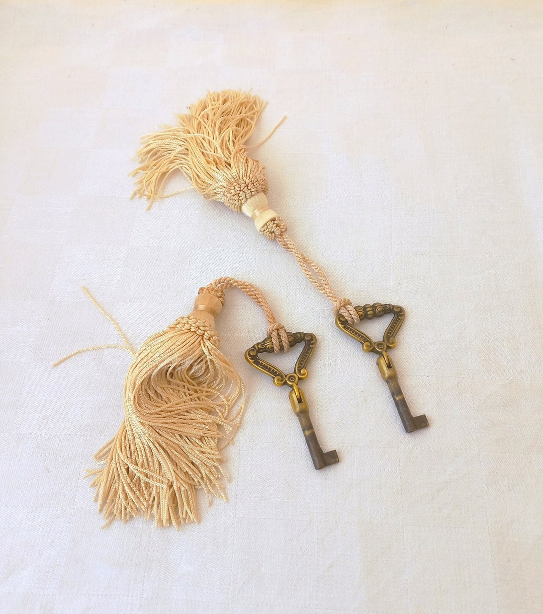 Rare Brass Key Original 1950s Made in Italy Special Shape Collectible ...