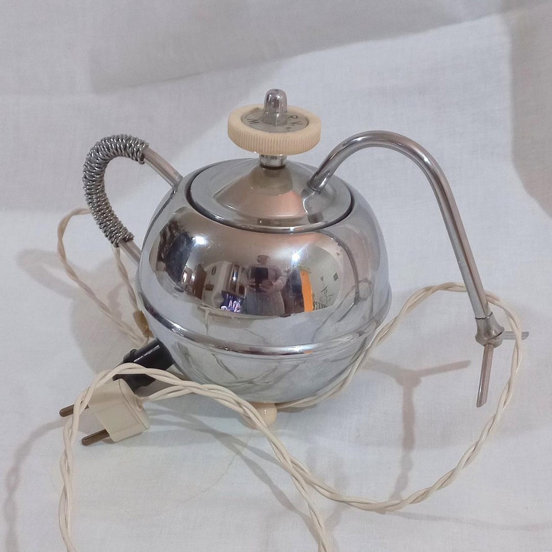 R.V. Milano Chromed Ball Coffee Maker Vintage Design Coffee Maker From ...