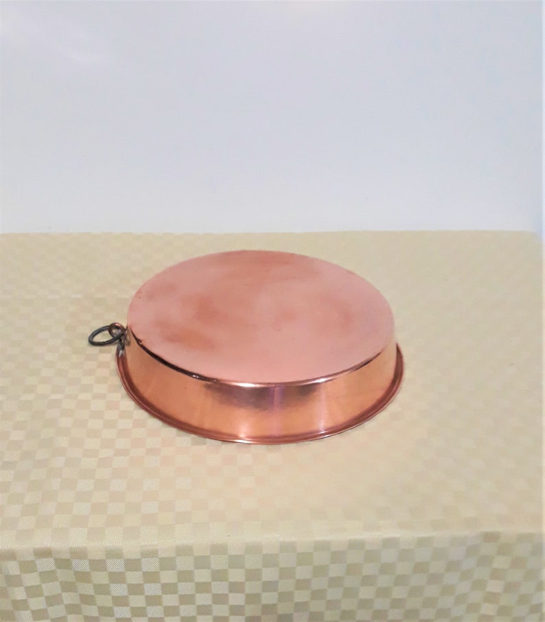 Large Copper Frying Pan Copper Baking Pan 33cm Diameter - Etsy