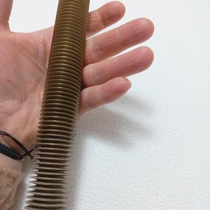 Antique Brass Rolling Pin, Italian Tradition, Rare Collectible Brass ...