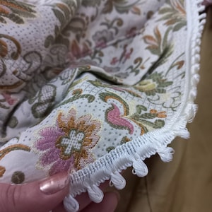 Fabulous Double Bedspread Silk Brocade and Silk Satin Bedspread With ...