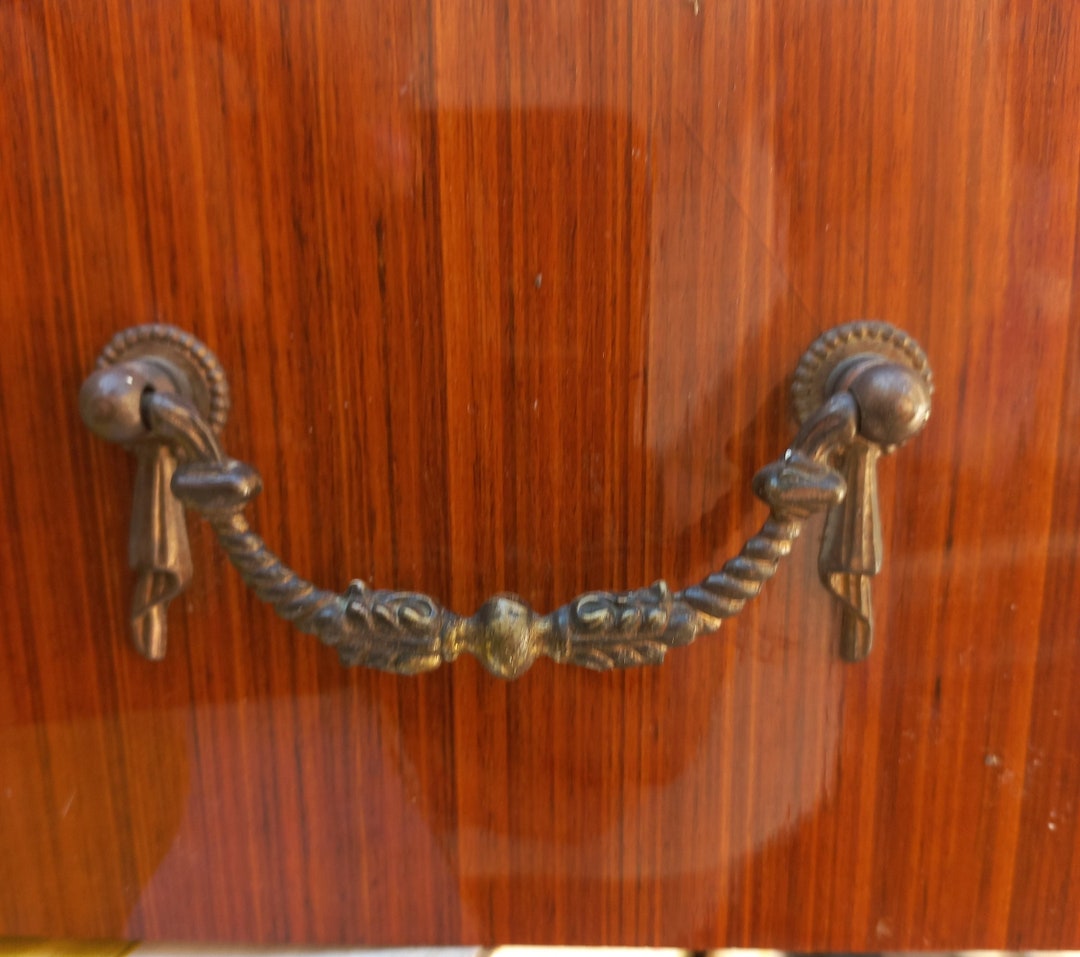 Rare Vintage Italian Handles Antique Brass Antique Furniture Handles ...