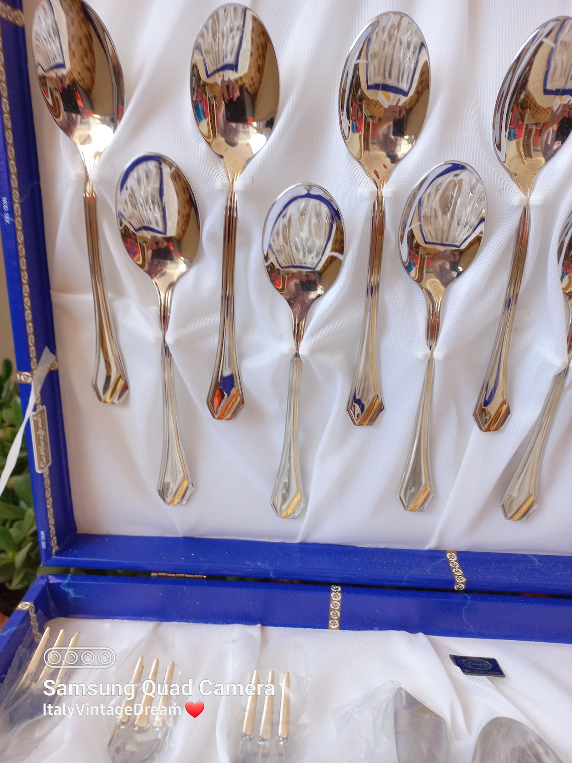 Gottinghen 18/10 Steel 24k Gold Decorations 26 Pieces Cutlery - Etsy