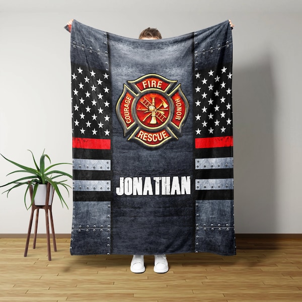 Fireman Blanket - Etsy