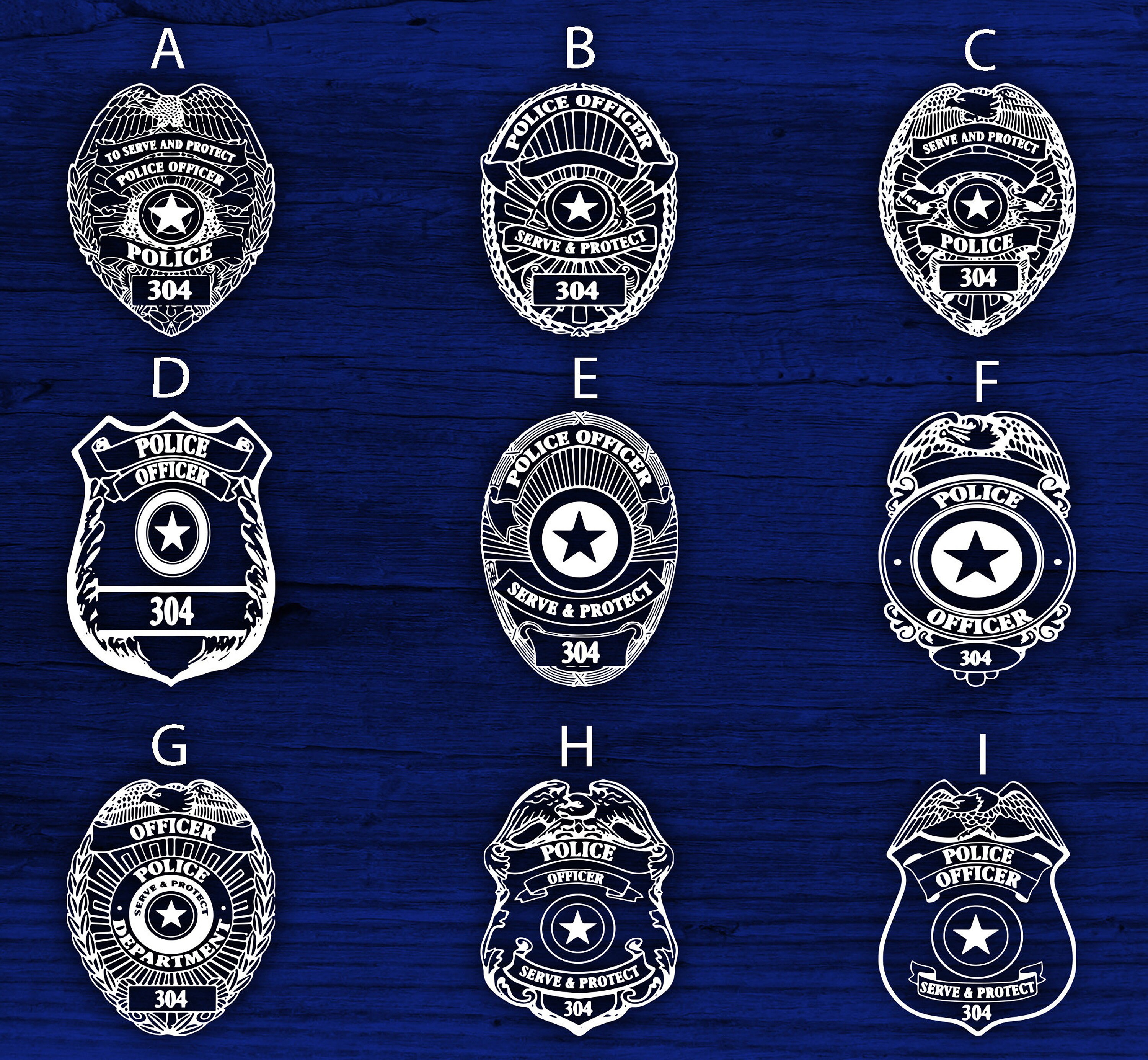 Half Flag Correctional Officer Badge Personalized Canvas, Custom Thin ...