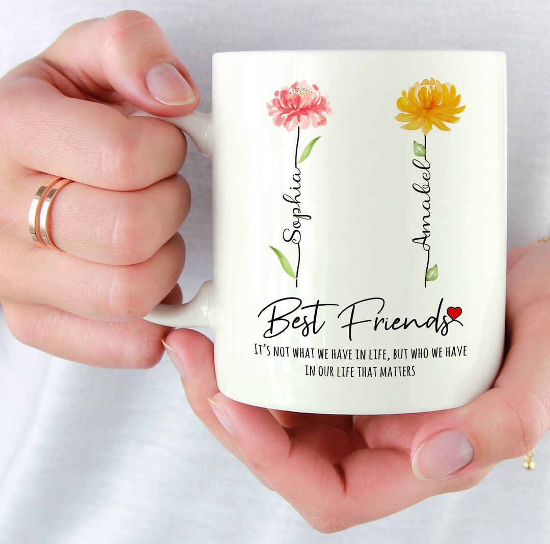 Best Friend Coffee Mug, Friendship Gifts, Best Friend Gifts, Bestie ...