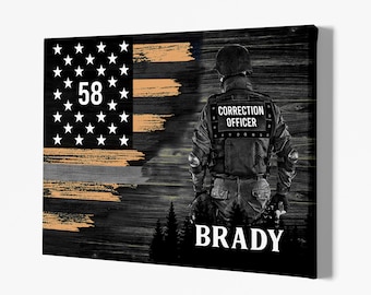Correctional Officer Flag - Etsy