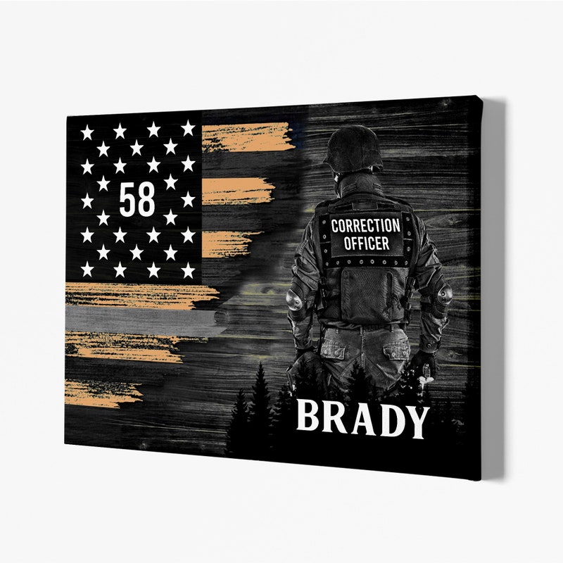 Correctional Officer Flag - Etsy