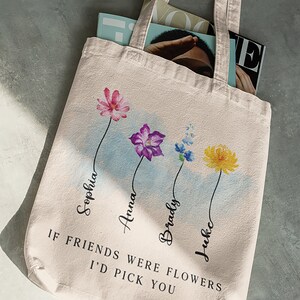 Personalized Tote Bag, Gifts for Women, Friendship Gifts, Best Friend ...