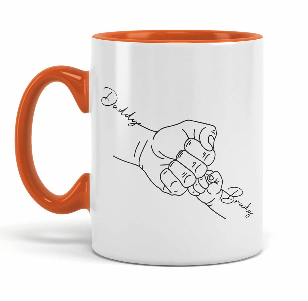 Dad Gifts, Fist Bump Dad Mug, Fathers Day Gifts From Daughter, Gifts ...