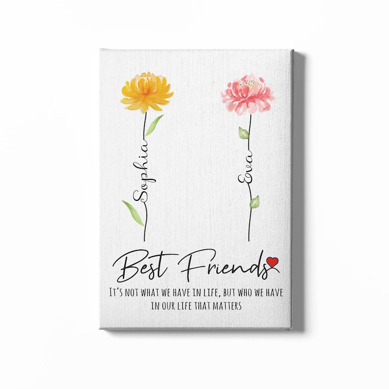 Friend Wall Art - Etsy