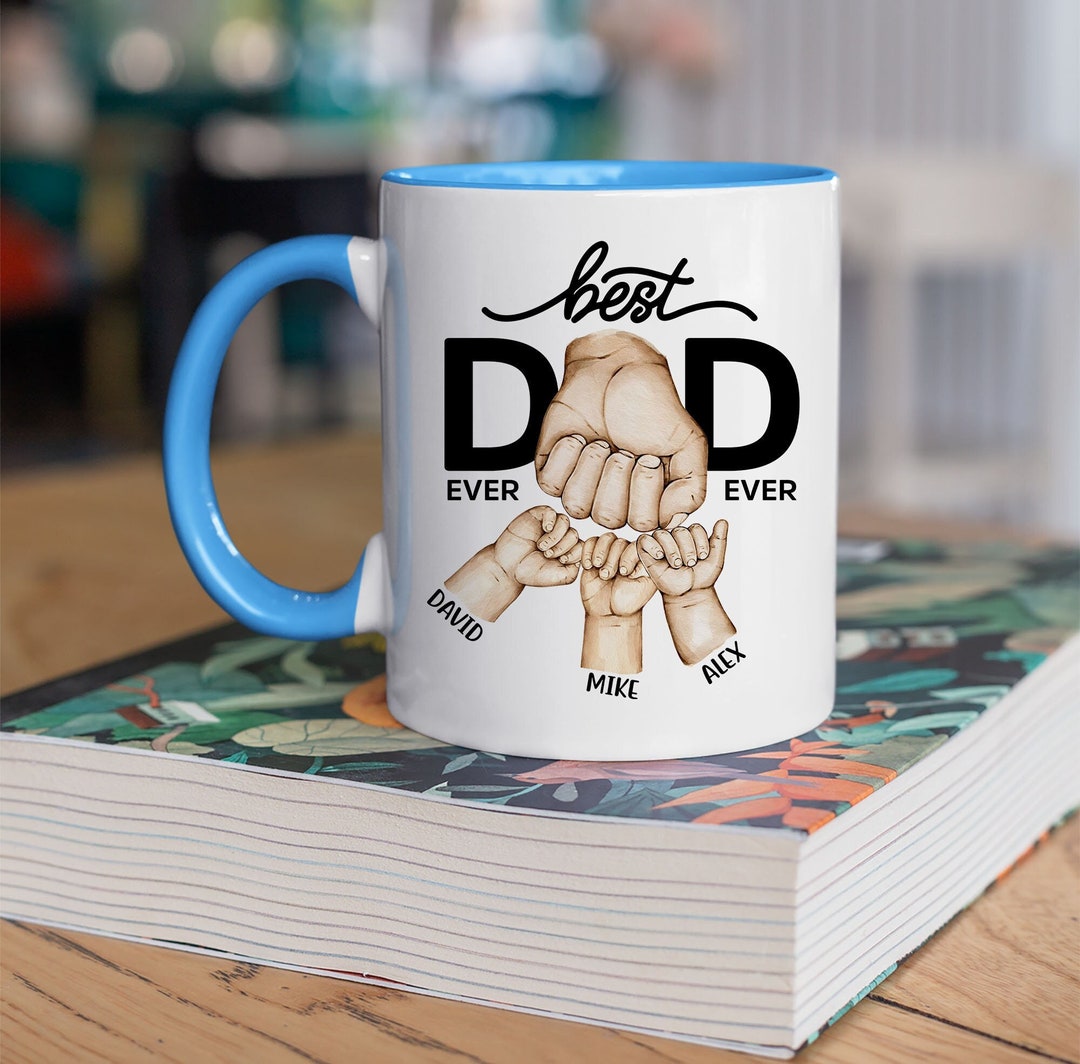 Fist Bump Dad Mug, Dad Gifts, Fathers Day Gifts From Daughter, Gifts ...