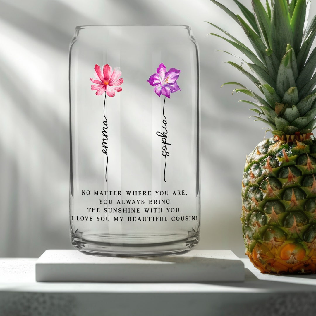 Personalized Cousin Gift, Cousin Quote, Thank You Gift, I Love You ...