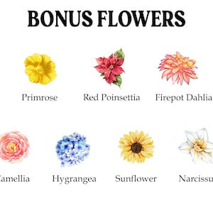 Grammy Gifts, Month Flower Coffee Mug, Present Idea for Great Grandma ...