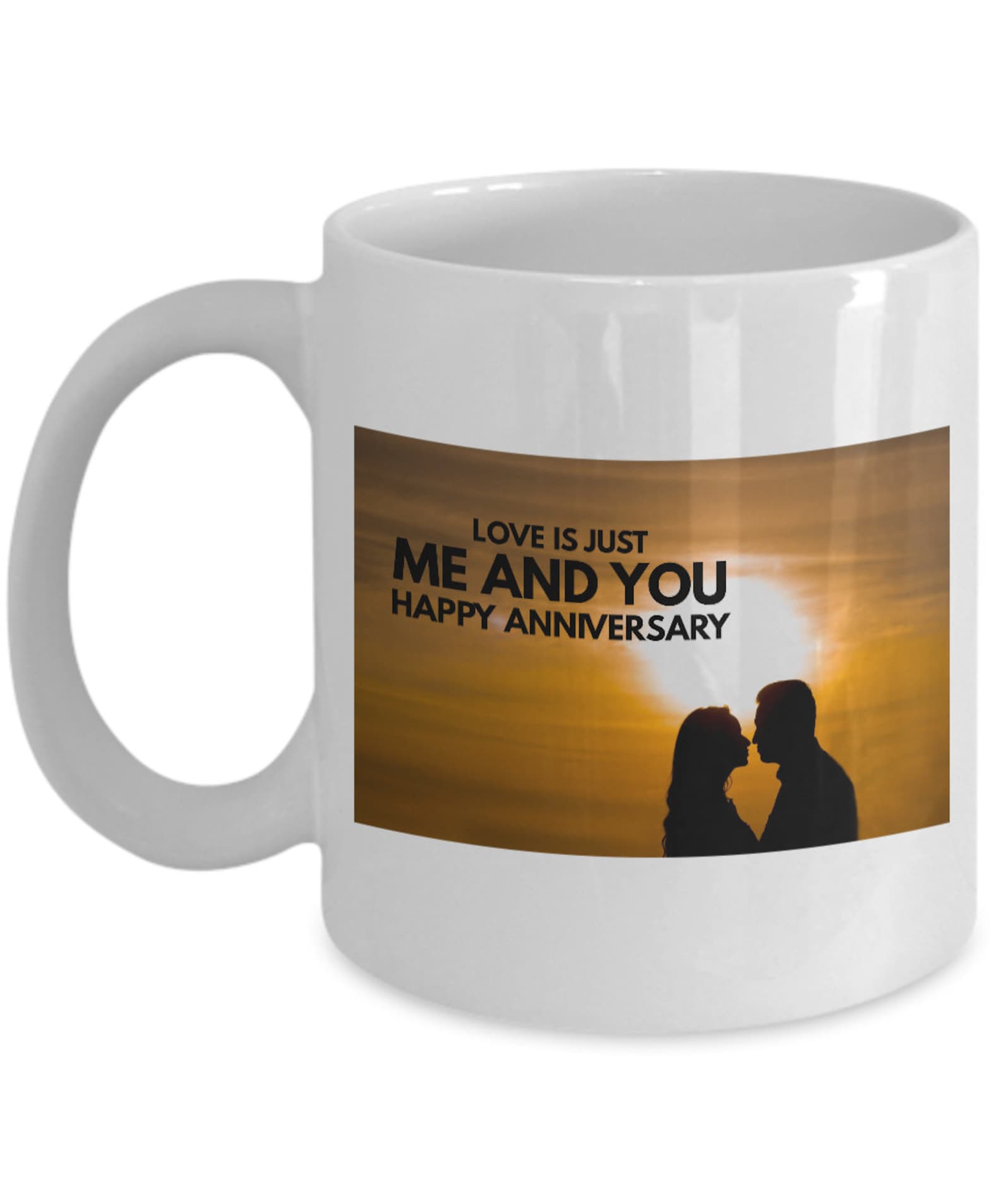 Happy Anniversary Coffee Mug, Gift Spouse for Him Her Husband Wife ...