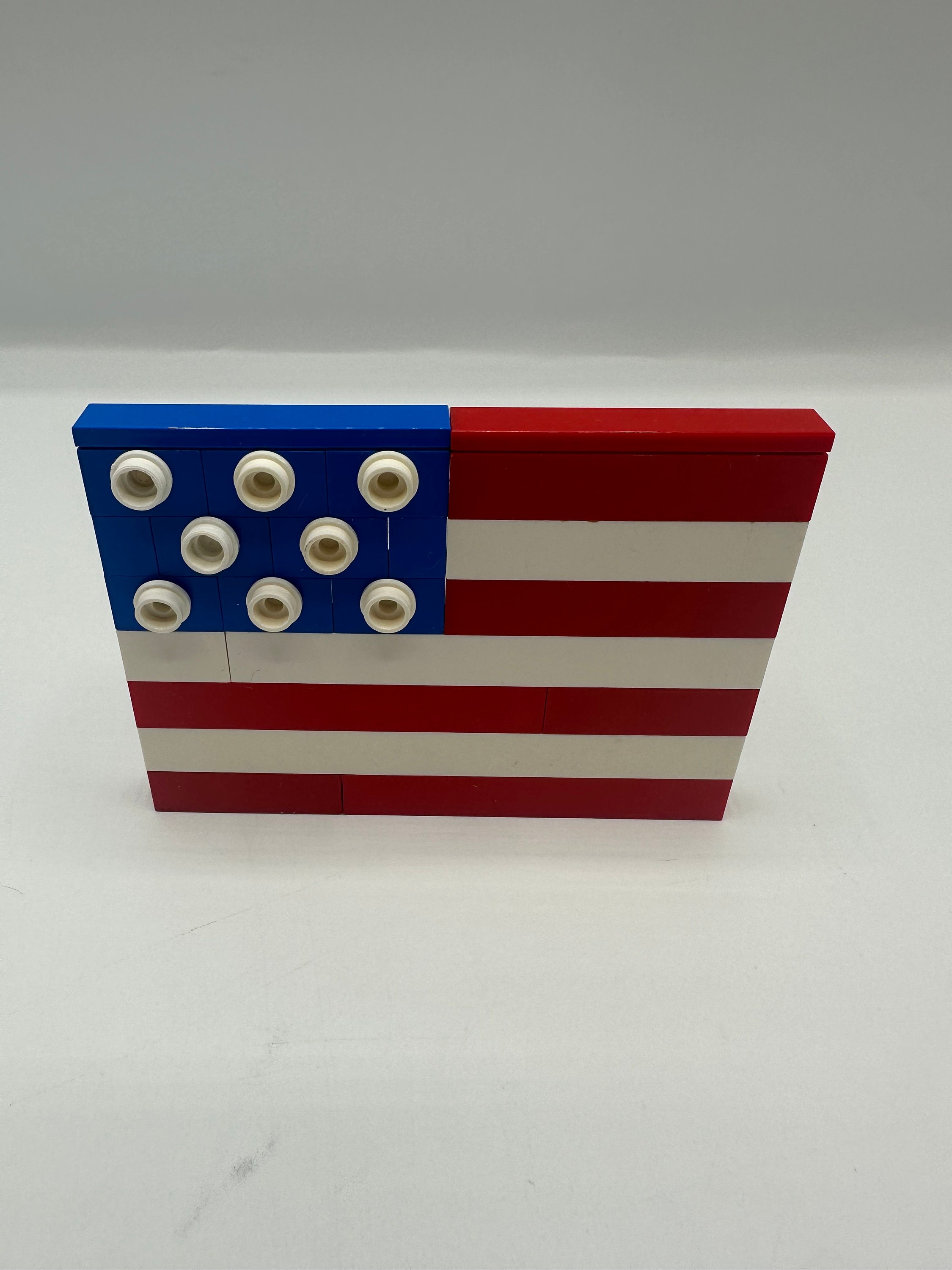 Lego American Flag, Made Out of 100% Lego Bricks - Etsy