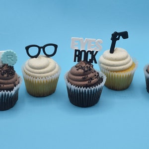 Optometry Cupcake Toppers, Optometry Gift, Optometrist, Eye Doctor ...