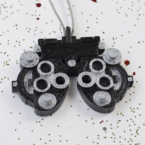 Phoropter Christmas Ornament Optometry Ornament Optometrist - Etsy