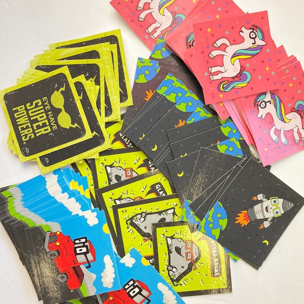 Optical Stickers - Etsy