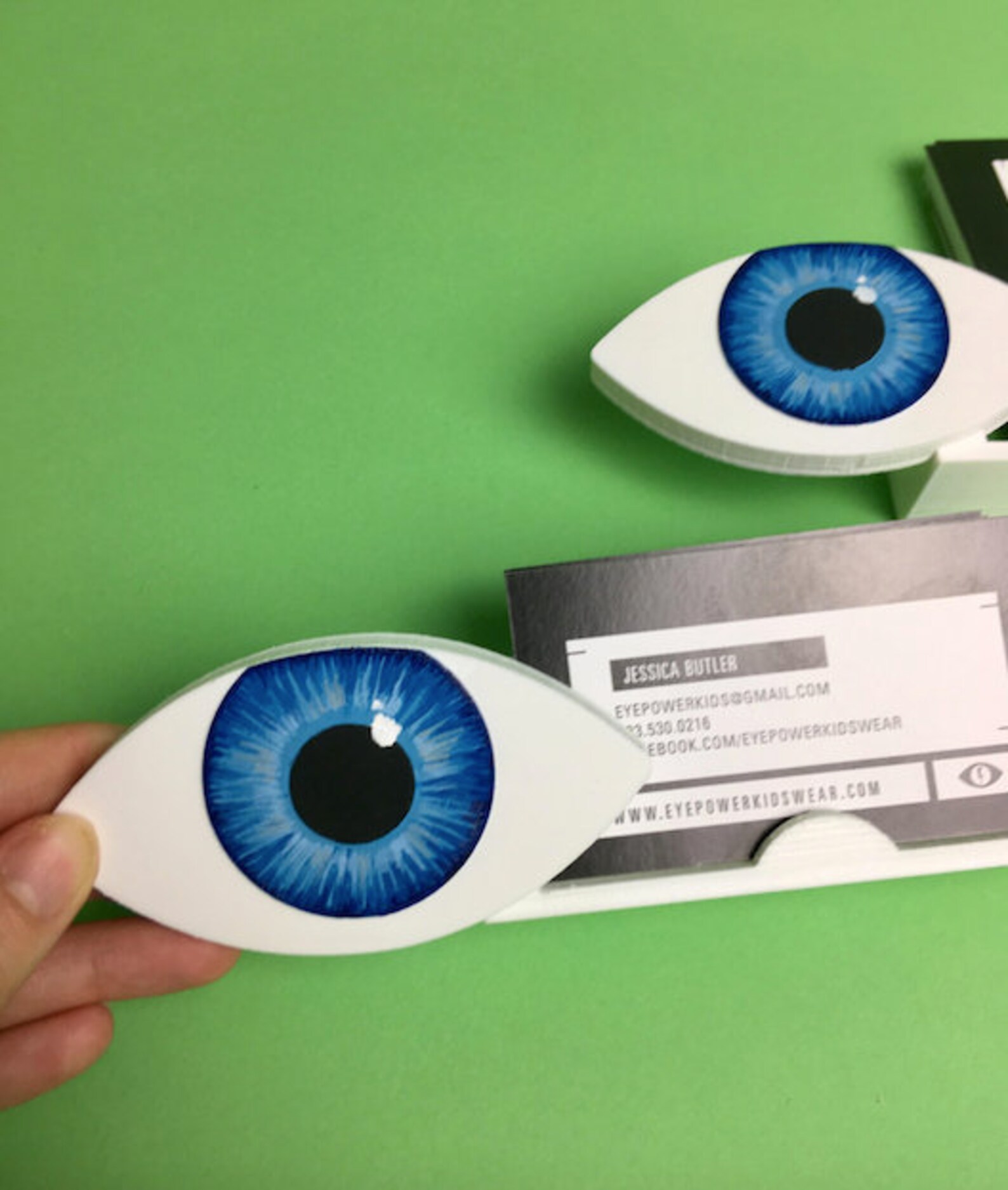 Eye Business Card Holder Eye Gift Optometry Gift Optometrist - Etsy