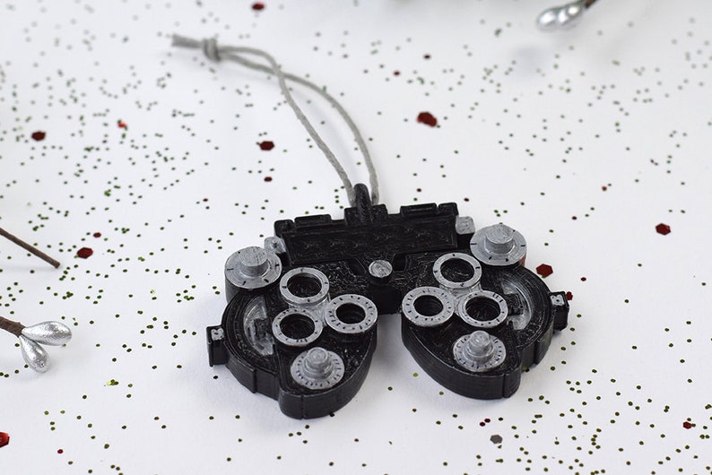Phoropter Christmas Ornament Optometry Ornament Optometrist - Etsy