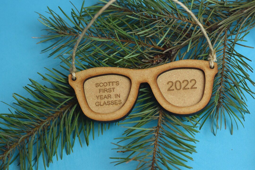 Custom Glasses Ornament, Kids Glasses Gift, Eye Glasses Gift, Amblyopia ...