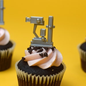 Slit Lamp Cupcake Toppers, Optometry Gift, Optometrist, Eye Doctor ...