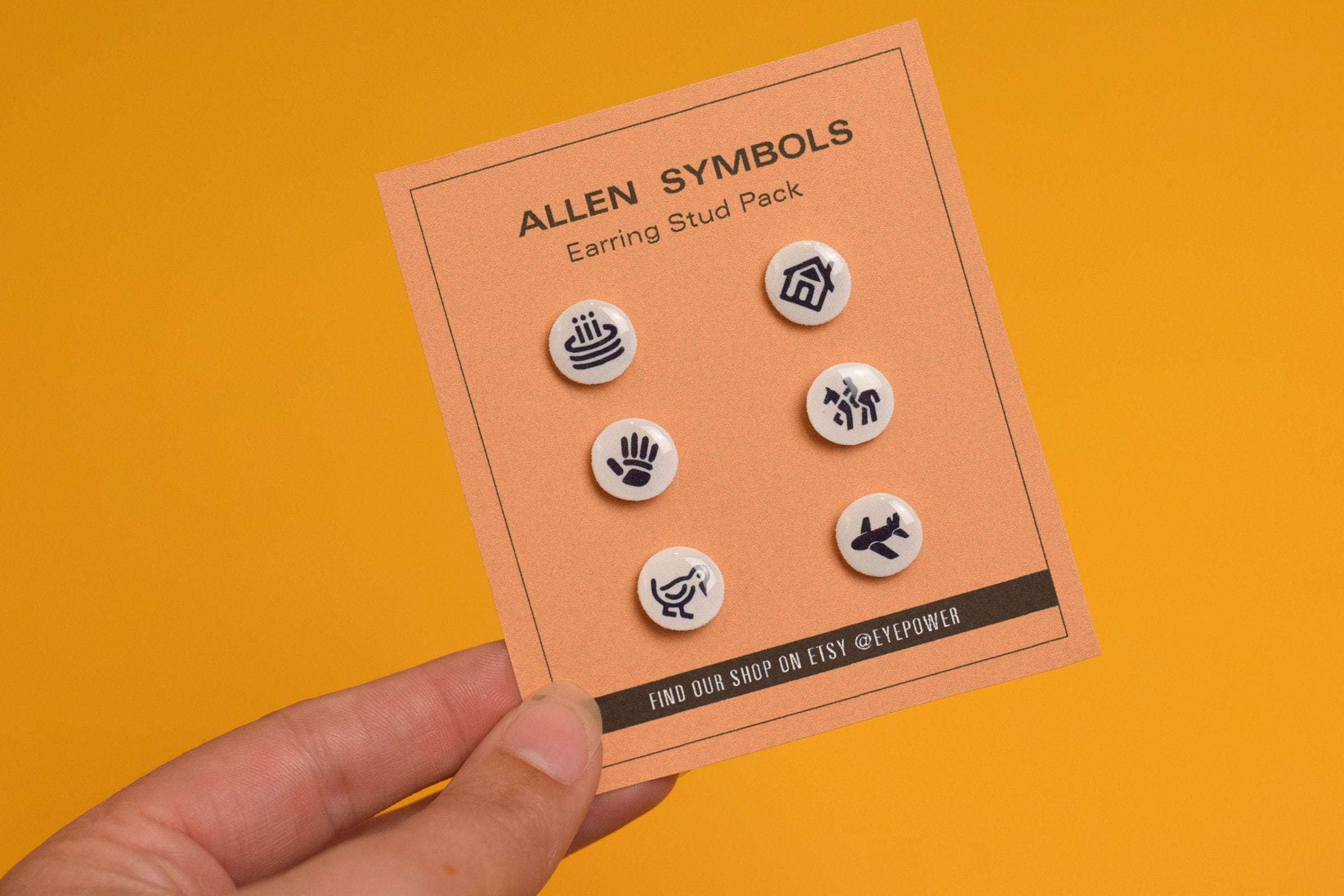 Eye Chart Earrings Allen Eye Chart Jewelry - Etsy