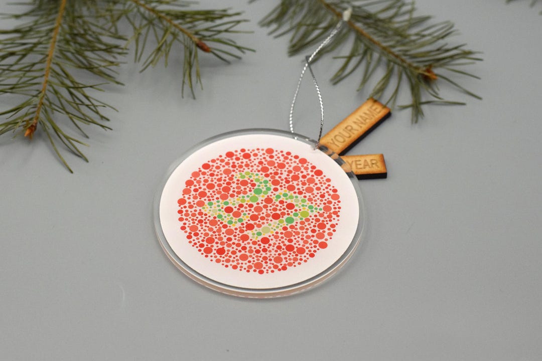 ISHIHARA Ornament Optometry Gift Optometrist Eye Doctor Ornament Eye ...