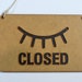 Eye Open Closed Sign, Optometry Sign, Optometrist, Eye Doctor, Eye ...